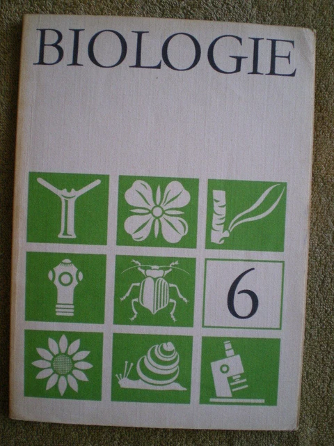 BIOLOGIE 6. KLASSE - DDR Schulbuch Tiere und Pflanzen EUR 9,90 ...