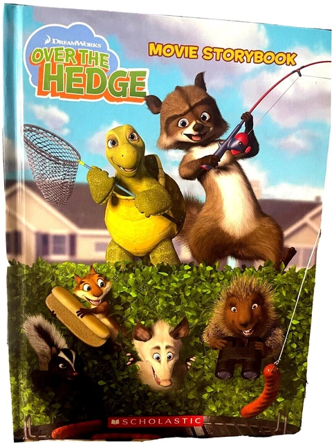 DREAMWORKS OVER THE Hedge Movie Storybook For Kids Sarah Durkee 2006 ...