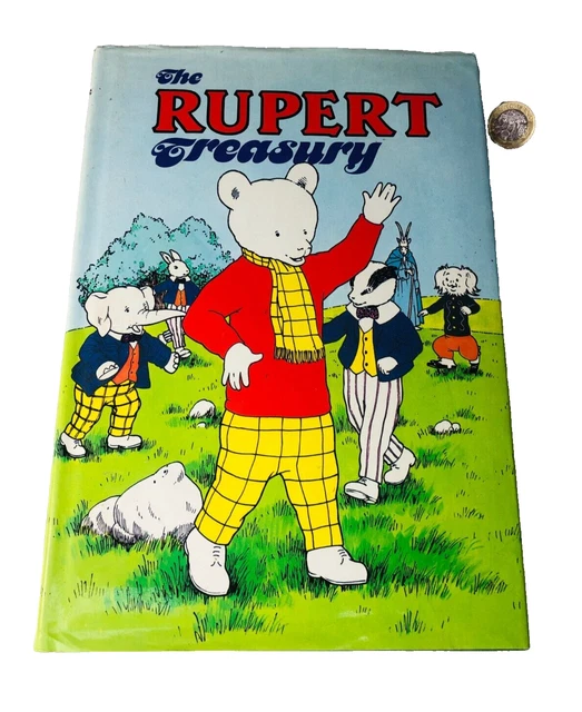 BOOK RUPERT THE Bear 1984 The Rupert Treasury Vintage ra £9.83 ...