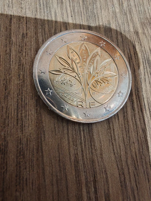 PIÈCE 2 EUROS rare - France 2022 RF LIBERTE EGALITE FRATERNITE EUR 300 ...