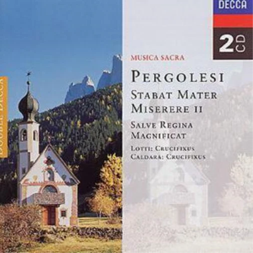 GIOVANNI BATTISTA PERGOLESI Pergolesi: Stabat Mater/Miserere II (CD ...