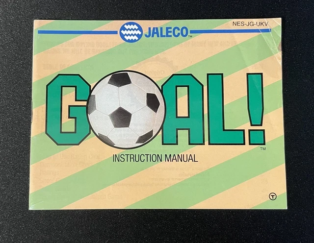 GOAL NES NINTENDO libretto di istruzioni NES-JG-UKV EUR 5,65 - PicClick IT