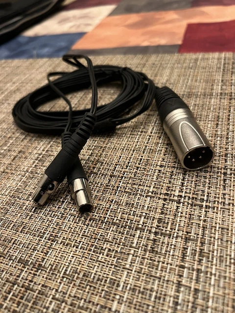 GENUINE AUDEZE BALANCED XLR Flat Cable for LCD-2, LCD-3, LCD-X, etc ...