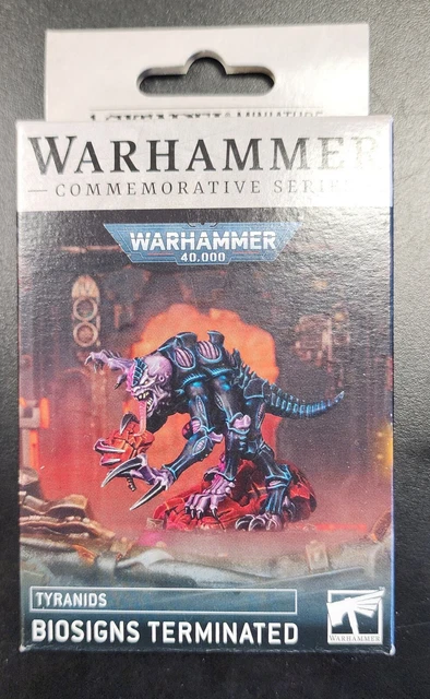 WARHAMMER 40K BIOSIGNS Terminated Tyranids 2025 Store Anniversary $118. ...