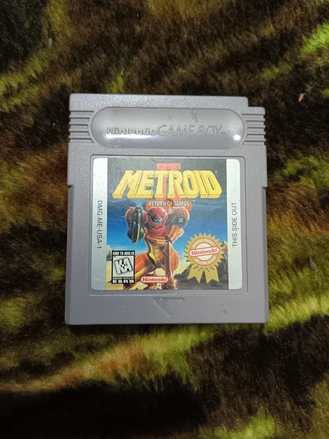 METROID II RETURN of Samus Nintendo Game Boy Gameboy Original ...