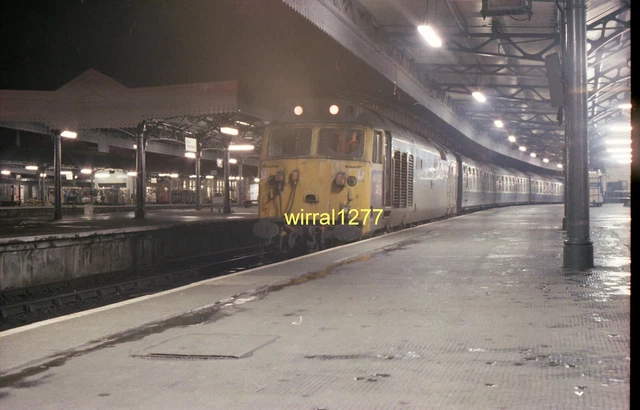 ORIGINAL RAILWAY PHOTOGRAPHIC negative Class 50 50028? at Bristol £2.50 ...