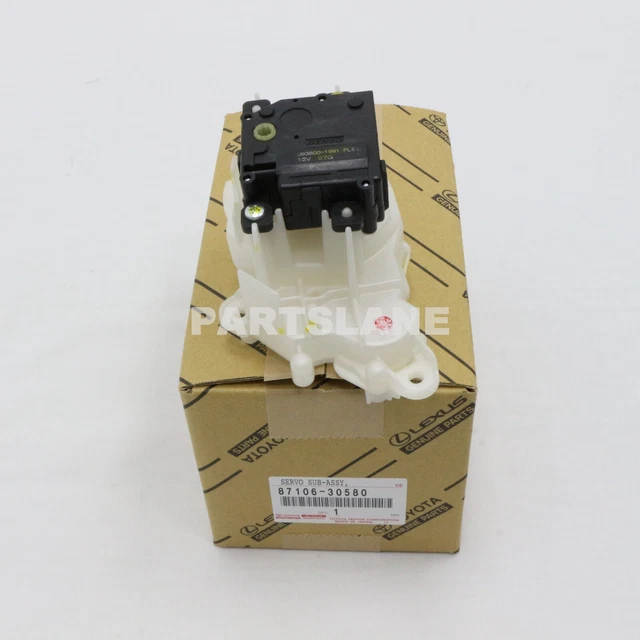 87106-30580 TOYOTA OEM DAMPER SERVO SUB-ASSY, AIR CONDITIONER RADIATOR ...