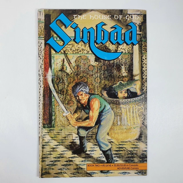 HOUSE OF GOD Sinbad Comic Book Two 3 of 4 1991 Adventure Comics £4.99 ...