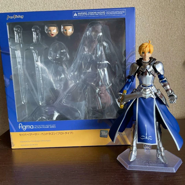 FIGMA FATE/GRAND ORDER Saber Arthur Pendragon Prototype Figure #463 Max Factory EUR 122,62 ...