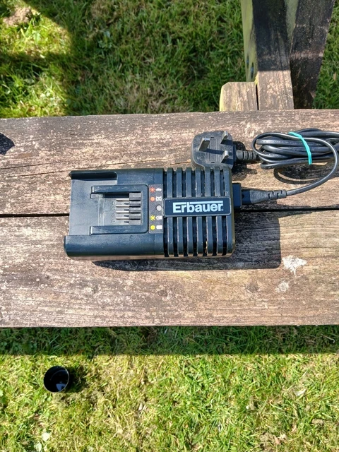 ERBAUER 18V FAST Battery Charger 2.0Ah Li-ion ERB607CHR GWO VGC £44.35 ...