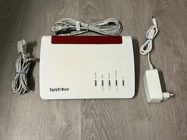 AVM FRITZ!BOX 7590 WLAN Router mit Modem - Weiß (20002784) EUR 60,00 ...