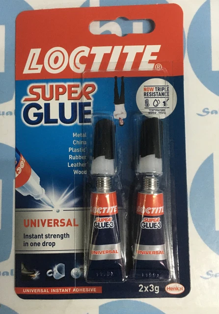 LOCTITE UNIVERSEL SOLIDE tout usage super colle réparations matériaux 2 ...
