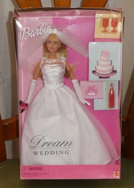 BARBIE WEDDING 2000 collector Barbie Mariée Mattel superbe poupée ...