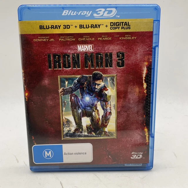 IRON MAN 3 | 3D + 2D Blu-ray + Digital Copy (Blu-ray, 2013) (b20) Free Postage $16.99 - PicClick AU