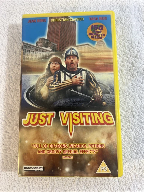 JUST VISITING VHS Video Tape PAL Jean Reno Tara Reid £8.00 - PicClick UK