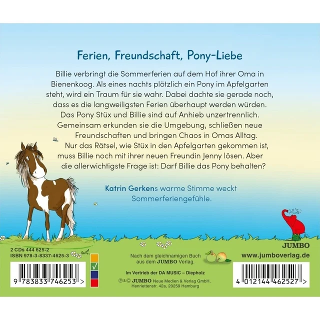 KATRIN GERKEN BILLIE und Stüx. Ein Pony Fällt Vom Himmel (CD) EUR 17,00 ...