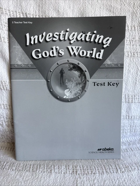ABEKA INVESTIGATING GODS World Quizzes & Worksheets $9.49 - PicClick
