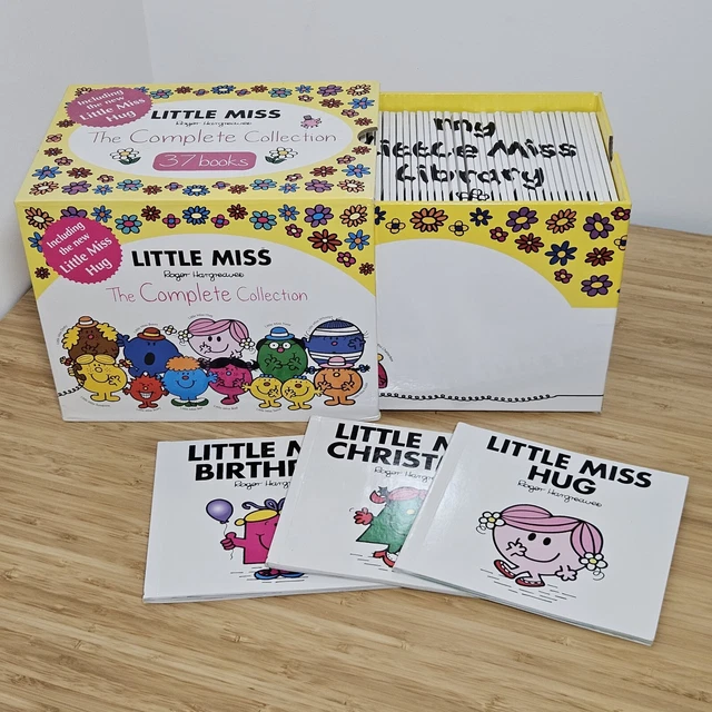 LITTLE MISS THE Complete Collection Roger Hargreaves - 37 Book Box Set ...