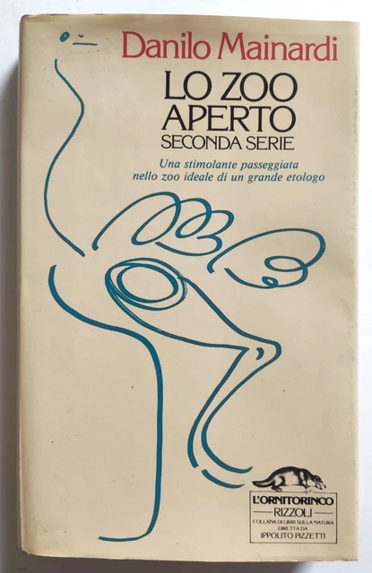 LO ZOO APERTO Seconda Serie Danilo Mainardi Ornitorinco Rizzoli Prima ...