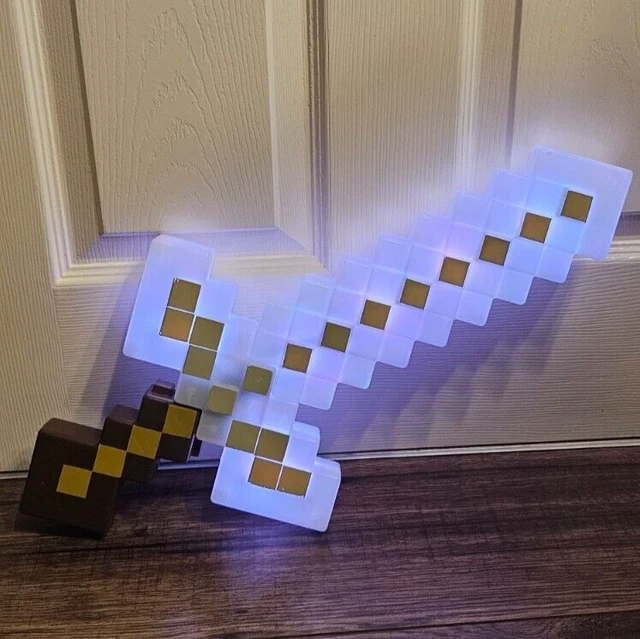 MATTEL MINECRAFT LIGHT Up Adventure Sword With Sounds £12.99 - PicClick UK