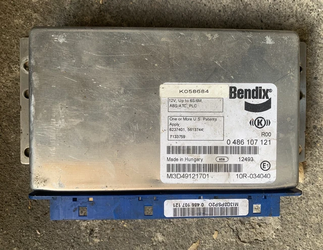 KENWORTH T680 BENDIX ABS Module, Brake, P/N 0 486 107 121, K082284 $399 ...