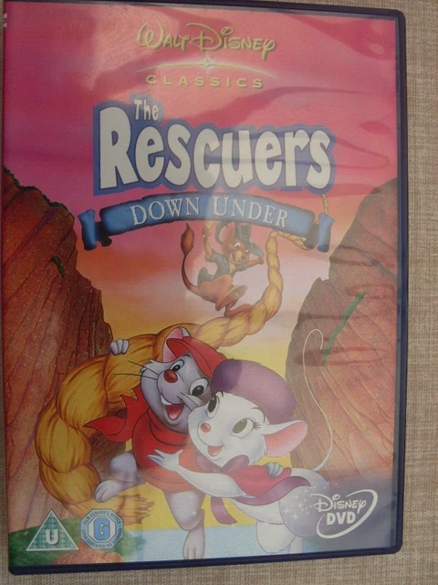 THE RESCUERS DOWN Under (DVD, 2002) DISNEY £1.13 - PicClick UK
