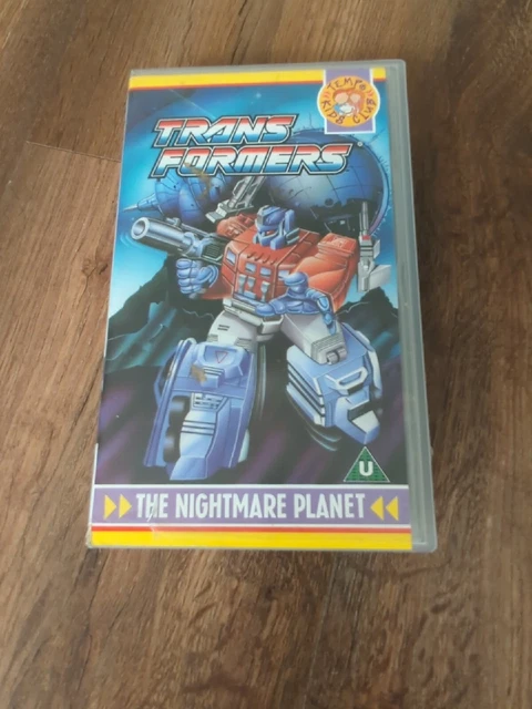 TRANSFORMERS - THE Nightmare Planet (VHS, 1991) £0.99 - PicClick UK