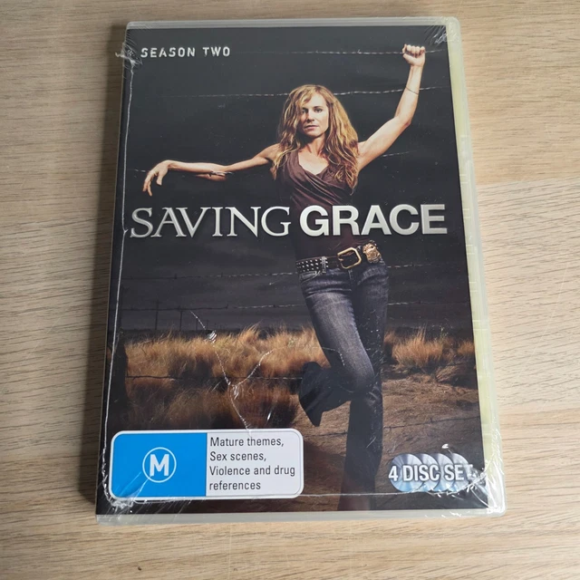 SAVING GRACE SEASON 2 DVD 2008 Region 4 NTSC Second Series 2 New Sealed ...