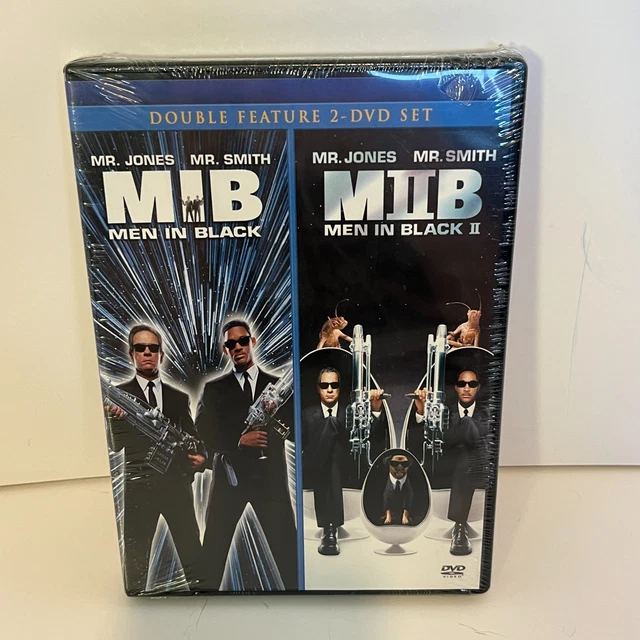 MEN IN BLACK MIB II Double Feature 2 Disc DVD Movie Sealed New $9.00 ...