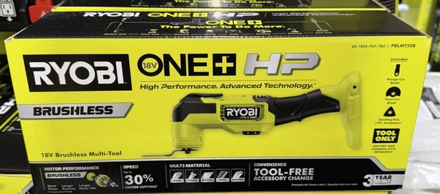 RYOBI - ONE+ HP 18V Brushless Cordless Multi-Tool (Tool Only ...