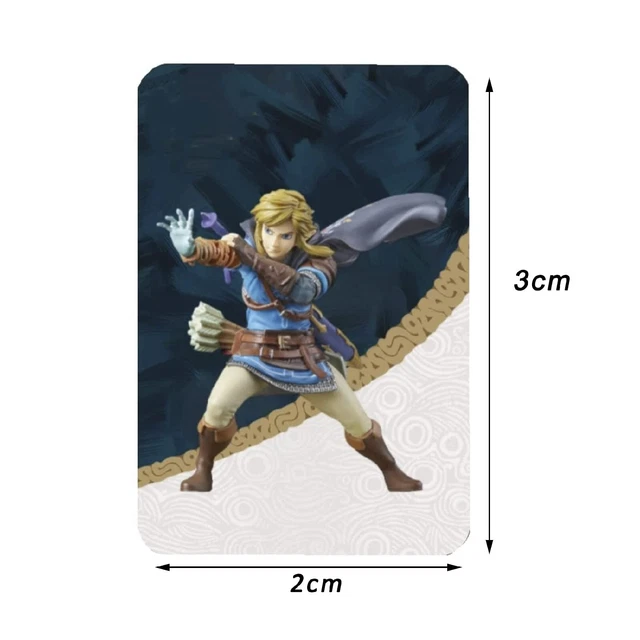 NINTENDO MINI NFC Link Amiibo Card The Legend of Zelda Tears of The ...