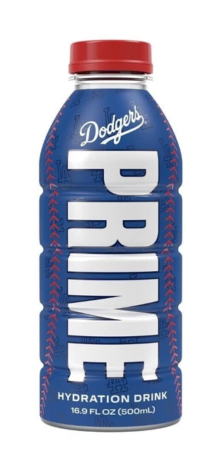 2024 LA DODGERS Prime Hydration Drink 1 bottle Limited Edition LA ...