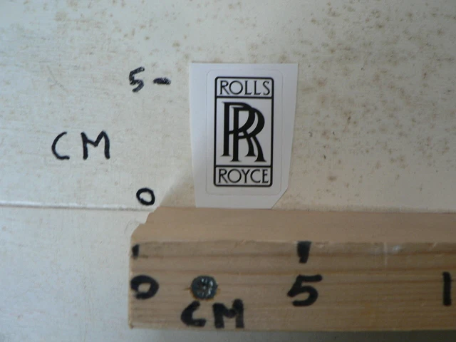 STICKER,DECAL ROLLS ROYCE Logo Car Auto EUR 3,99 - PicClick FR