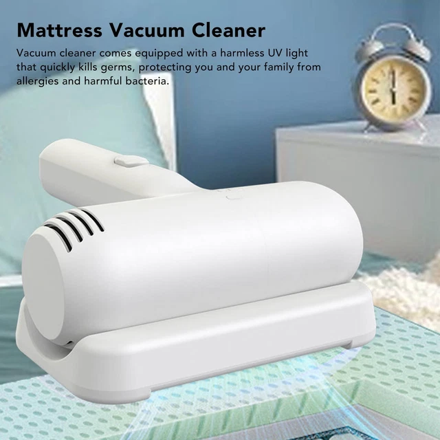 HANDHELD BED VACUUM Bed Vacuum Cleanser 50W Cordless USB Rechargeable £ ...
