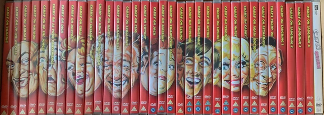 THE CLASSIC COMPLETE Carry On Film Collection 35 DVD Set £39.99 ...