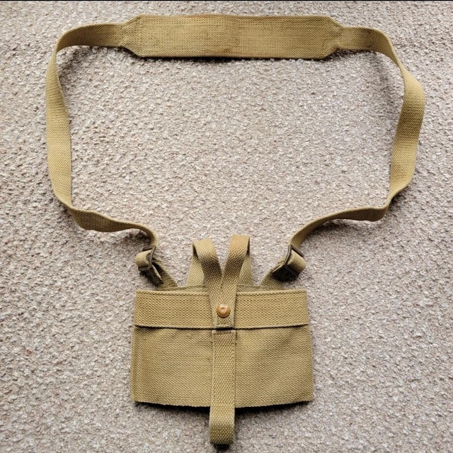 WW2 1940 CAVALRY Webbing British Army Waterbottle Wwii Military Army ...