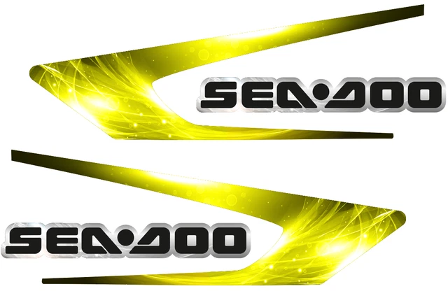 GRAPHIC REPLACEMENT KIT DECAL BOAT SPORTSTER SEA DOO SPEEDSTER 150 ...