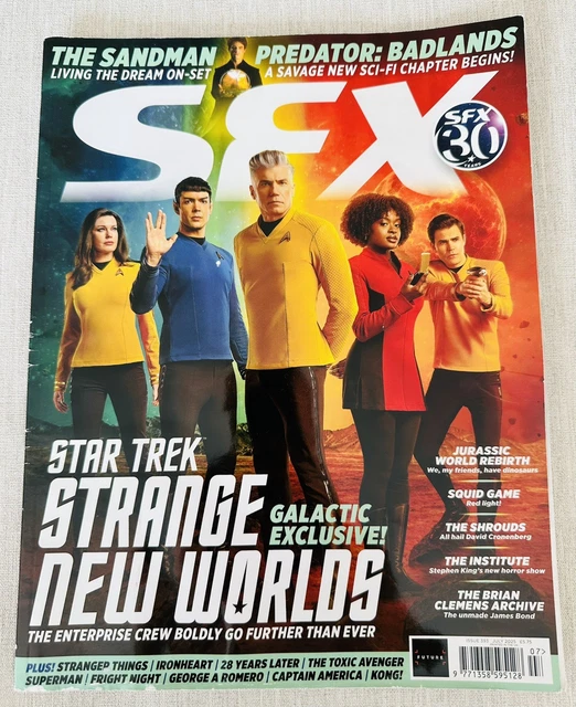 SFX MAGAZINE JULY 2025 Star Trek New Worlds Sandman Jurassic Predator Badlands £5.50 - PicClick UK