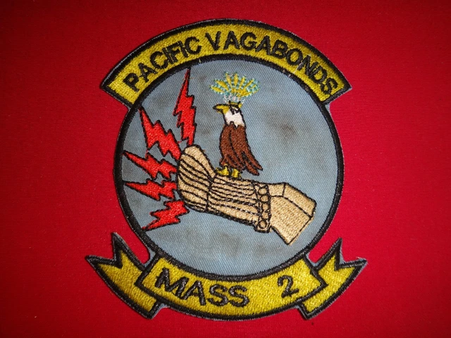 VIETNAM WAR USMC Marine Air Support Squadron MASS-2 PACIFIC VAGABONDS ...