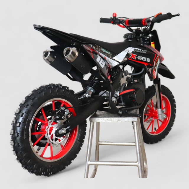 SRC MINI 49CC Dirt Bike Petrol 50cc Kids off-road Motorbike Scrambler - RED £299.99 - PicClick UK