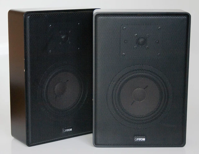 CANTON GLE 40F On Wall HiFi Lautsprecher Paar in schwarz EUR 99,99 ...