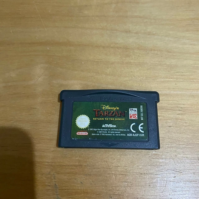DISNEY’S TARZAN RETURN to the Jungle - Nintendo Game Boy Advance / GBA ...