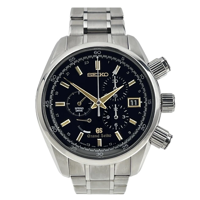GRAND SEIKO SPRING Drive Chronograph GS Titanium Men's Watch - SBGC005 ...