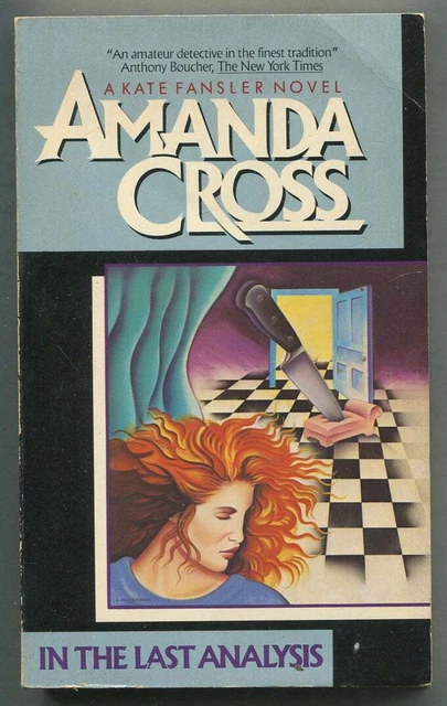 AMANDA CROSS / In the Last Analysis 1966 $27.78 - PicClick CA