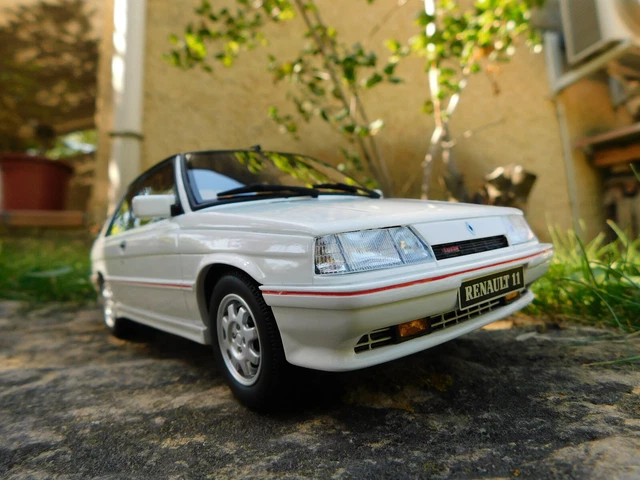 RENAULT 11 R11 turbo phase 2 blanc 1/18 1 18 1:18 otto ottomodels ...