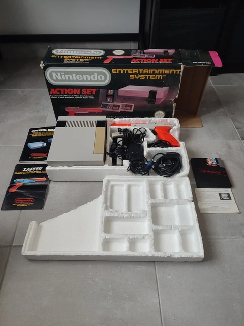 CONSOLE NINTENDO NES Action Set En Boîte Et Complète EUR 1,00 - PicClick FR