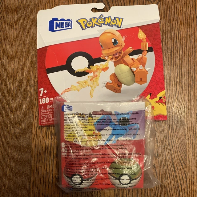CHARMANDER MEGA CONSTRUX Building Blocks Set Pokemon Lot Mattel 2023 ...