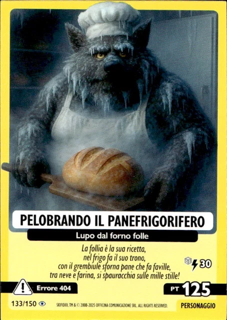 CARD SKIFIDOL ITALIAN Brainrot. Allucinazione Cosmica 2025 # 133 EUR 1 ...