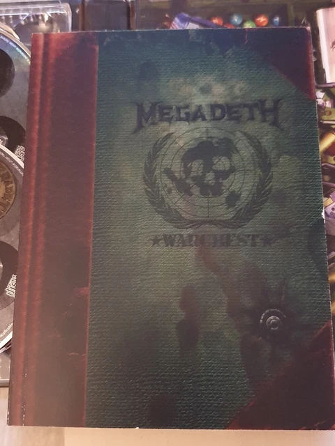 MEGADETH WARCHEST COFFRET box 4cd 1 dvd zone 2 + booklet complet EUR ...