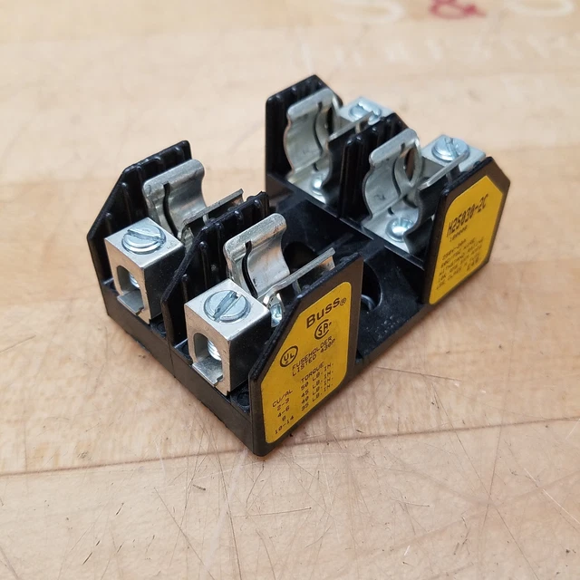 BUSS H25030-2C FUSE Holder, 250V, 30A, 2 Pole - USED $7.99 - PicClick
